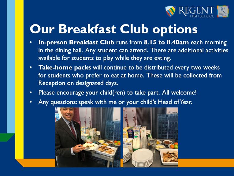 Regent High School - Breakfast Club
