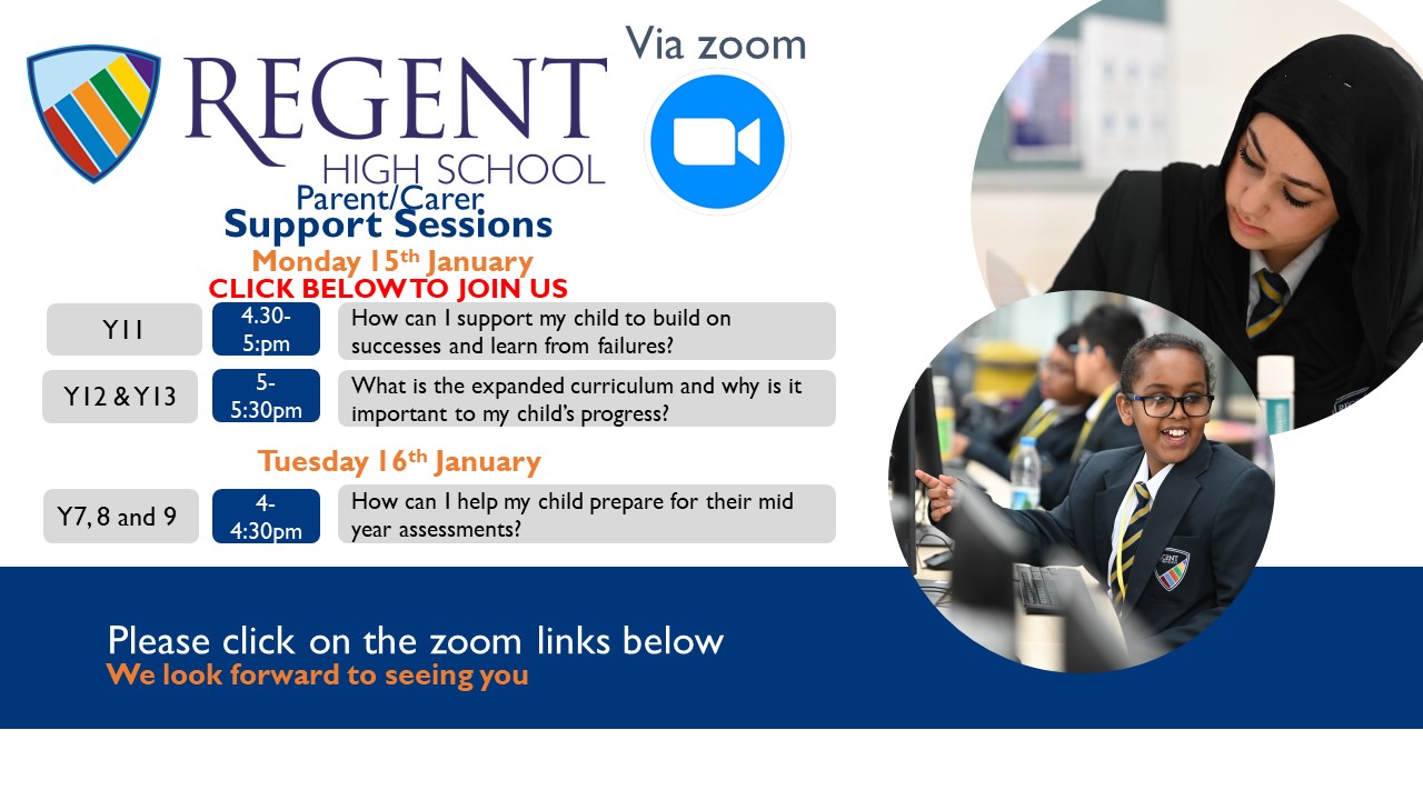 Regent High School - Home